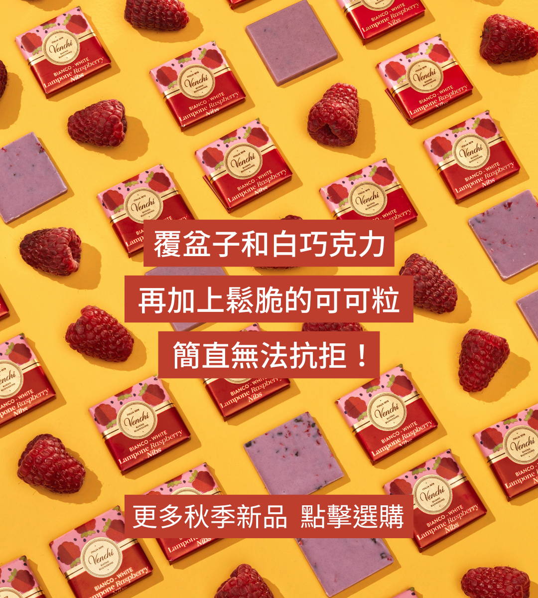 Venchi Taiwan | 義大利百年巧克力